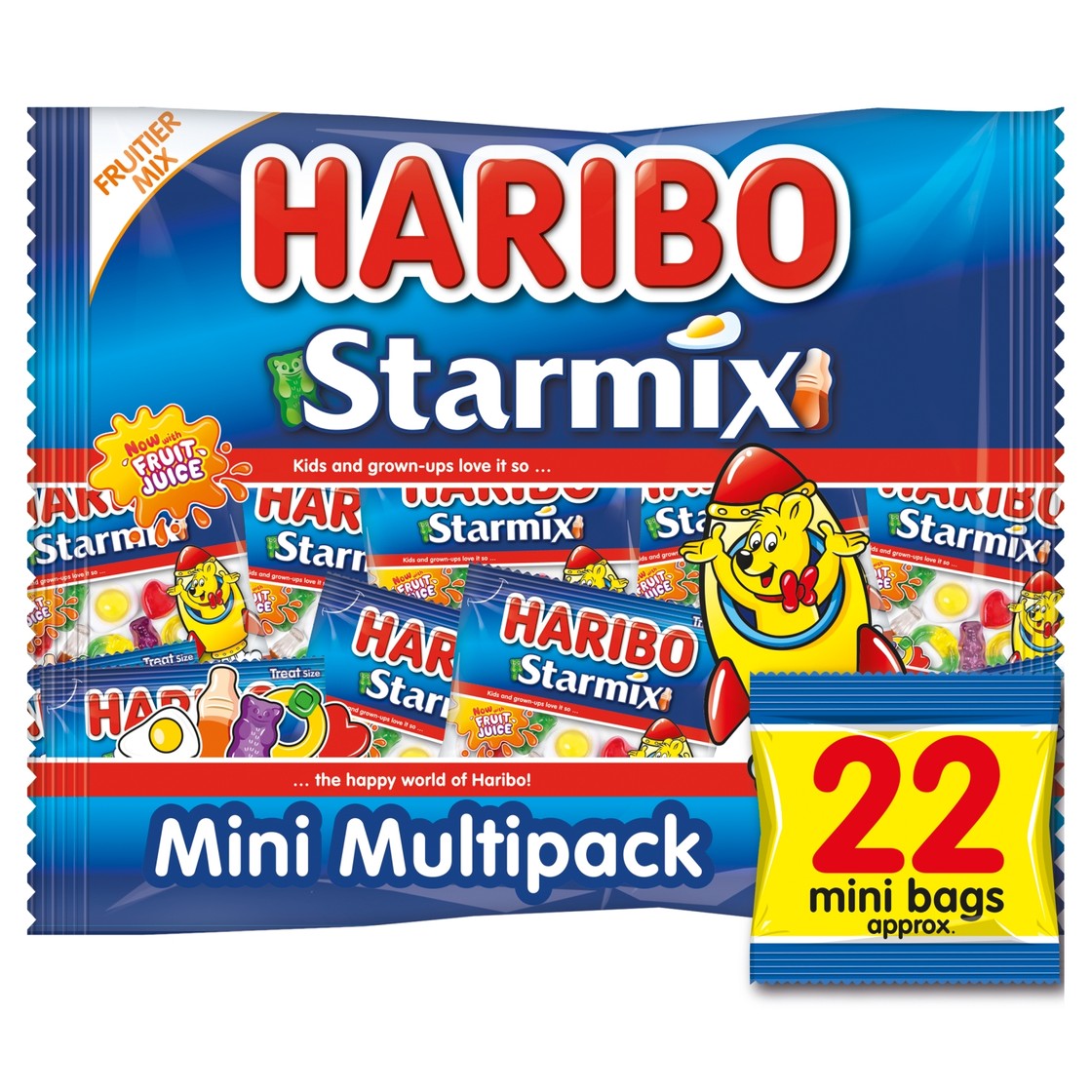 Haribo Starmix 22 Mini Bags Sweets - Morrisons Online Groceries & Offers