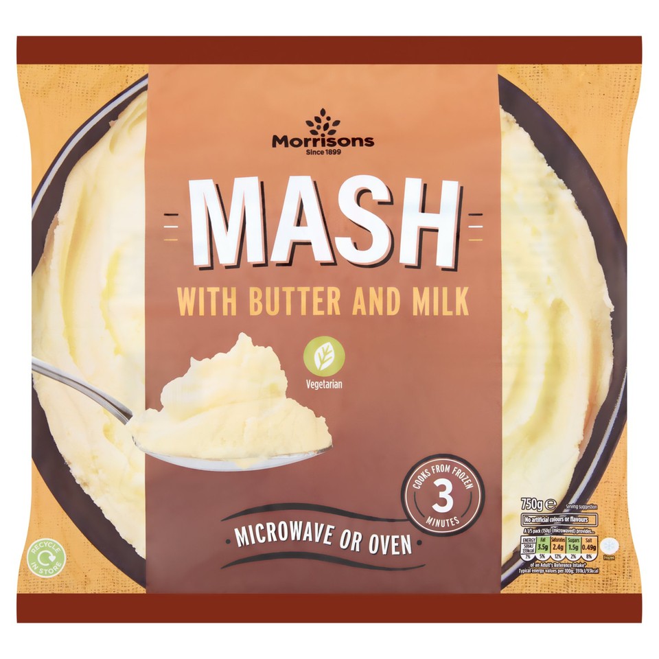Morrisons Mashed Potato 750g - Morrisons Online Groceries & Offers