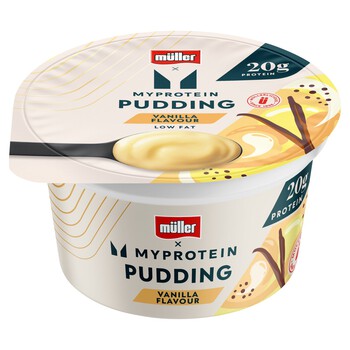 Muller x MyProtein Vanilla Pudding Dessert - Morrisons Online Groceries ...
