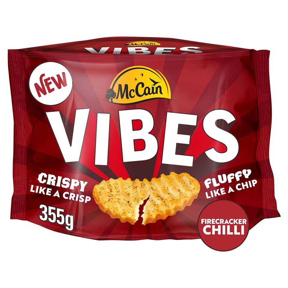 McCain Vibes Firecracker Chilli Hot Potato Snack 355g - Morrisons ...
