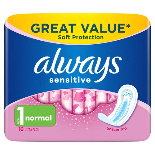 Always Soft & Fit Normal Sanitary Towels - Morrisons Online Groceries ...