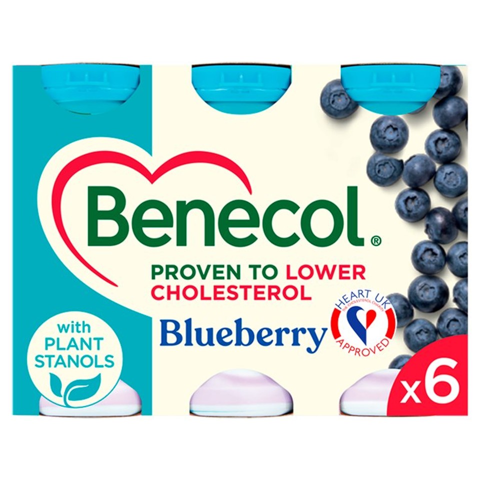 Benecol Blueberry Smooth Yogurt Drinks - Morrisons Online Groceries ...