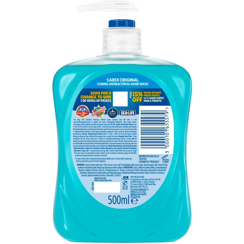 Carex Complete Original Hand Wash - Morrisons Online Groceries & Offers