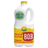 Arla BOB Skimmed Milk Tastes like Semi Skimmed 2L - Morrisons Online ...