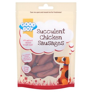 Good Boy Chicken Sausages Dog Treats - Morrisons Online Groceries & Offers