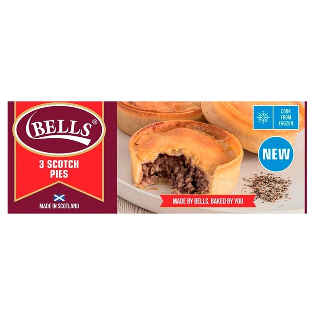Bells Scotch Pies 3 Pack - Morrisons Online Groceries & Offers