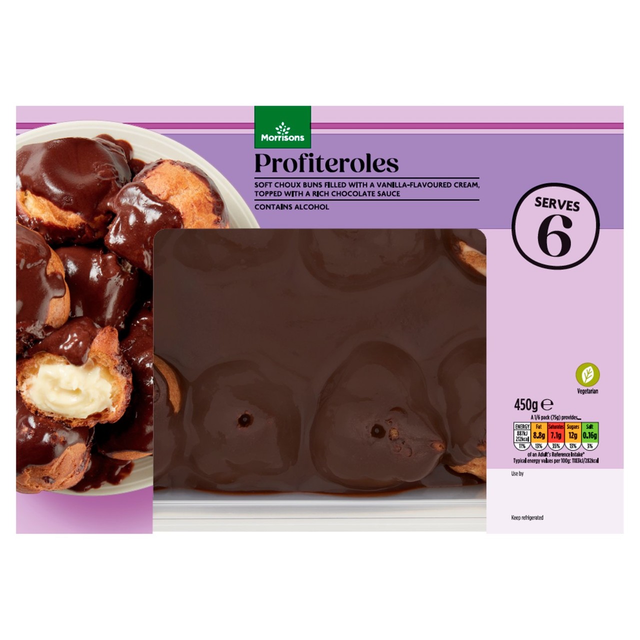 Morrisons Profiteroles - Morrisons Online Groceries & Offers