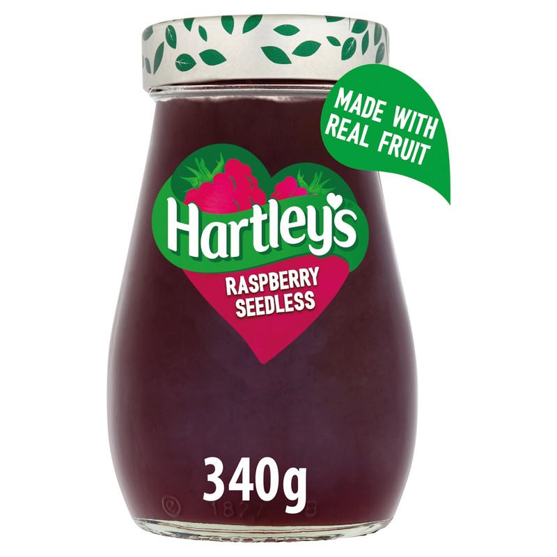 Hartley's Best Raspberry Seedless Jam - Morrisons Online Groceries & Offers