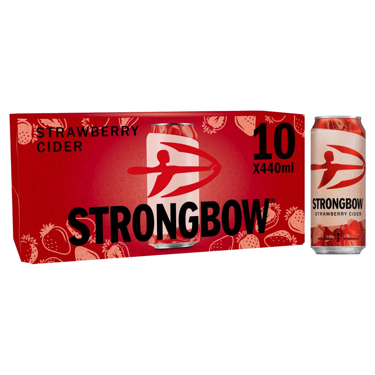 Strongbow Strawberry Cider - Morrisons Online Groceries & Offers