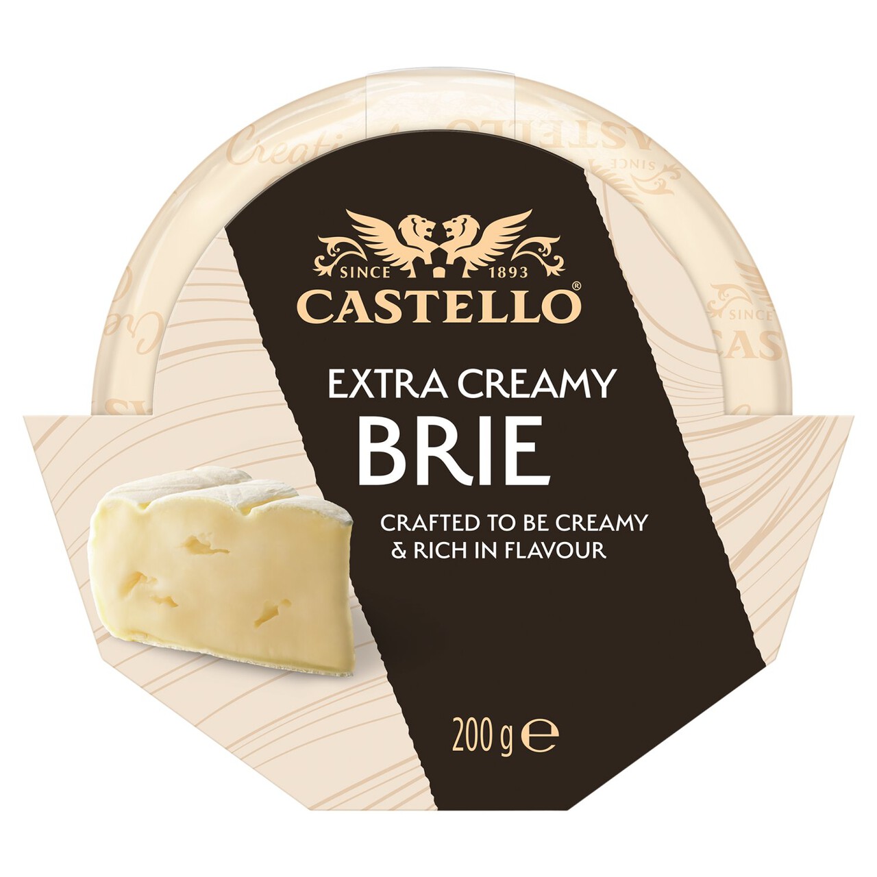 Castello Extra Creamy Brie Cheese - Morrisons Online Groceries & Offers