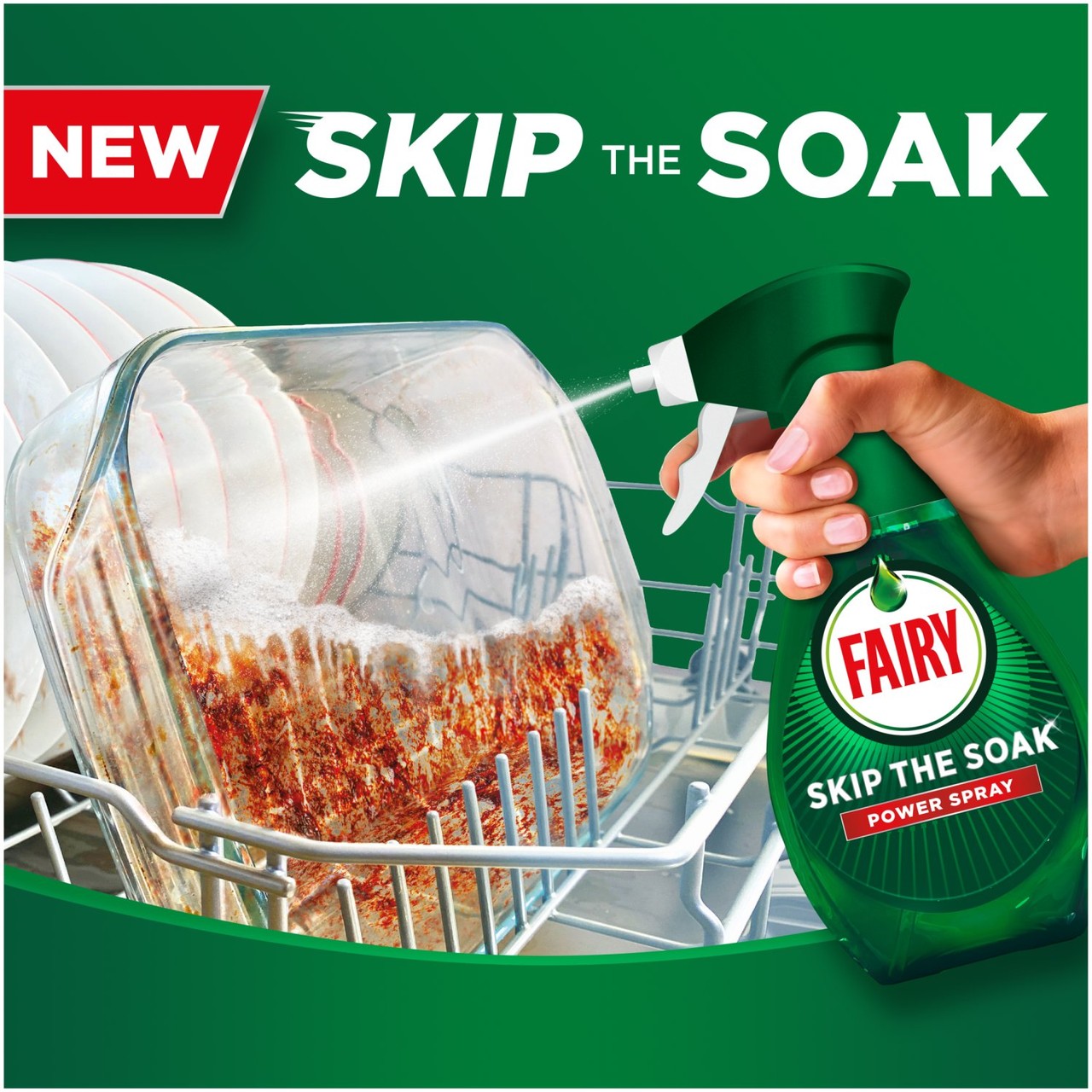 Fairy Skip The Soak Power Spray Fresh - Morrisons Online Groceries & Offers