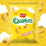 Walkers Quavers Cheese Multipack Snacks Crisps 6 Pack - Morrisons ...