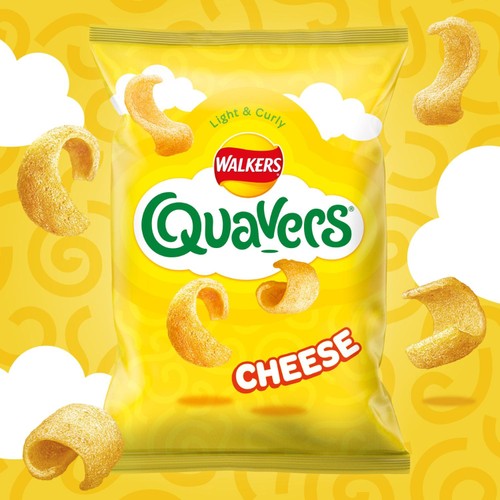Walkers Quavers Cheese Multipack Snacks Crisps 6 Pack - Morrisons ...