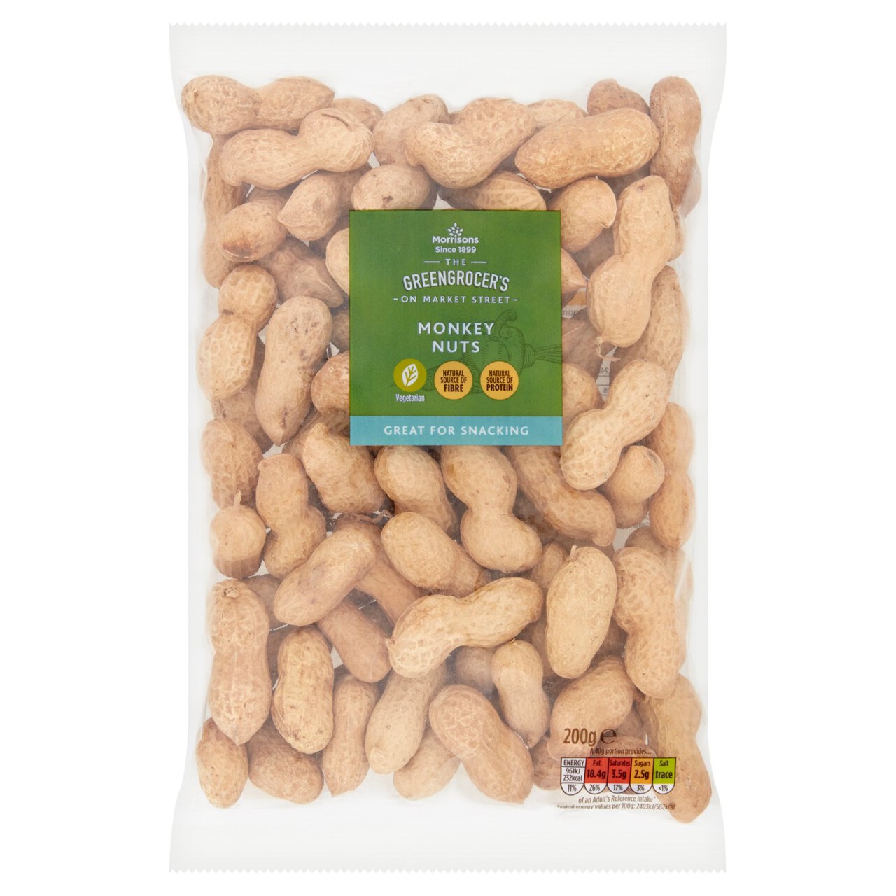 Morrisons Monkey Nuts 200g - Morrisons Online Groceries & Offers
