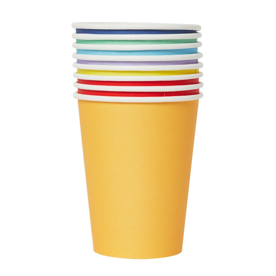 Nutmeg Multi Coloured Cups - Morrisons Online Groceries & Offers