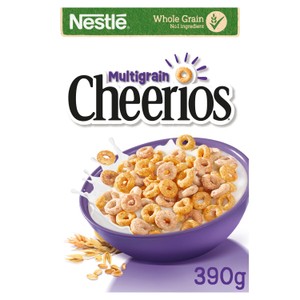 Nestle Cheerios Multigrain Cereal 390g - Morrisons Online Groceries ...
