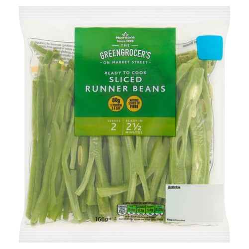 Morrisons Traditional Sliced Runner Beans - Morrisons Online Groceries ...