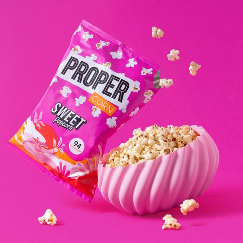 Proper Corn Sweet Popcorn 90g - Morrisons Online Groceries & Offers