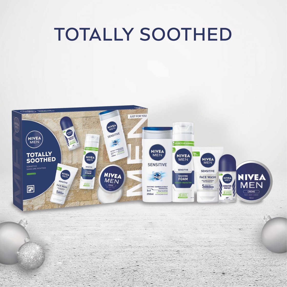 NIVEA MEN Totally Soothed Skincare Gift Set - Morrisons Online ...