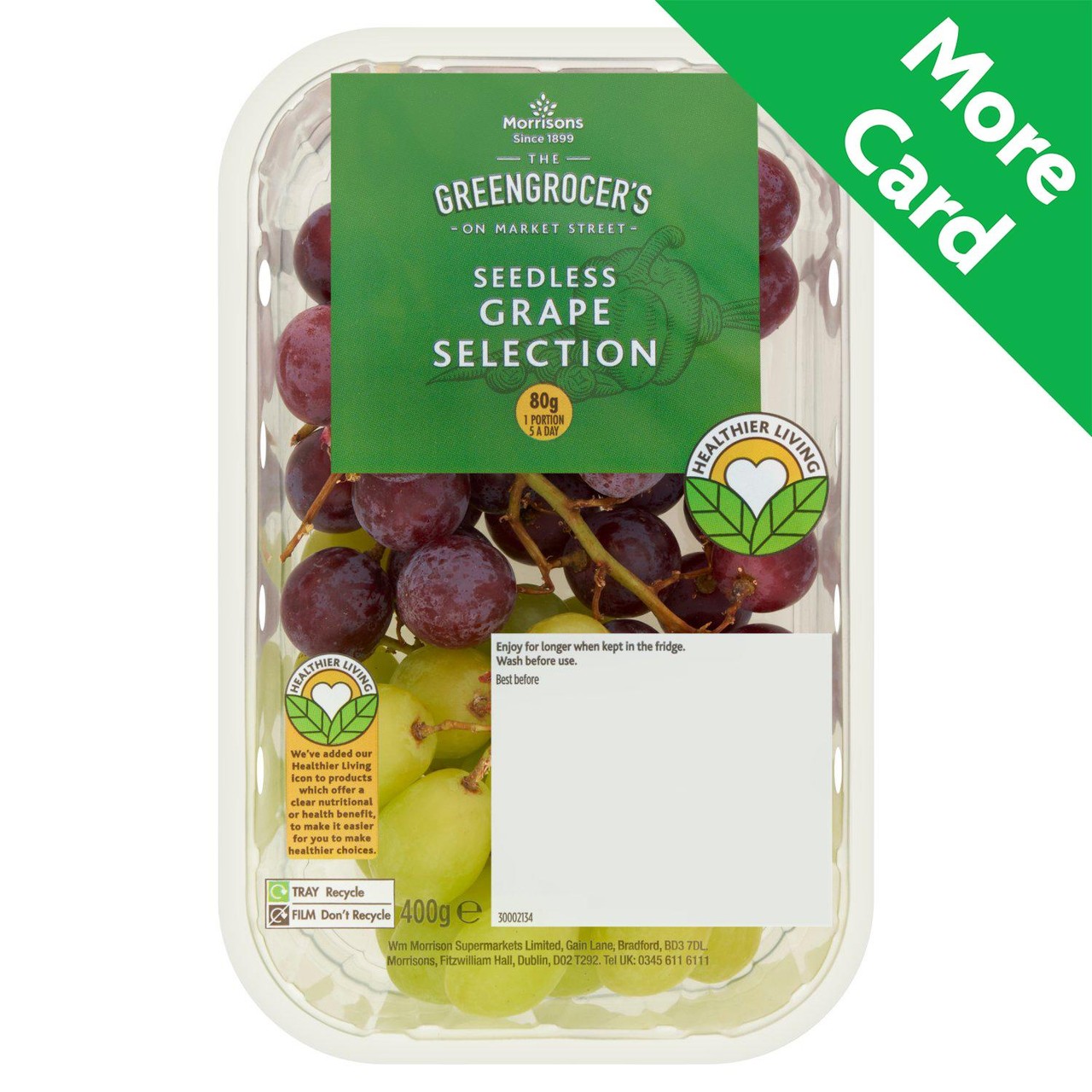 Morrisons Seedless Grape Selection - Morrisons Online Groceries & Offers