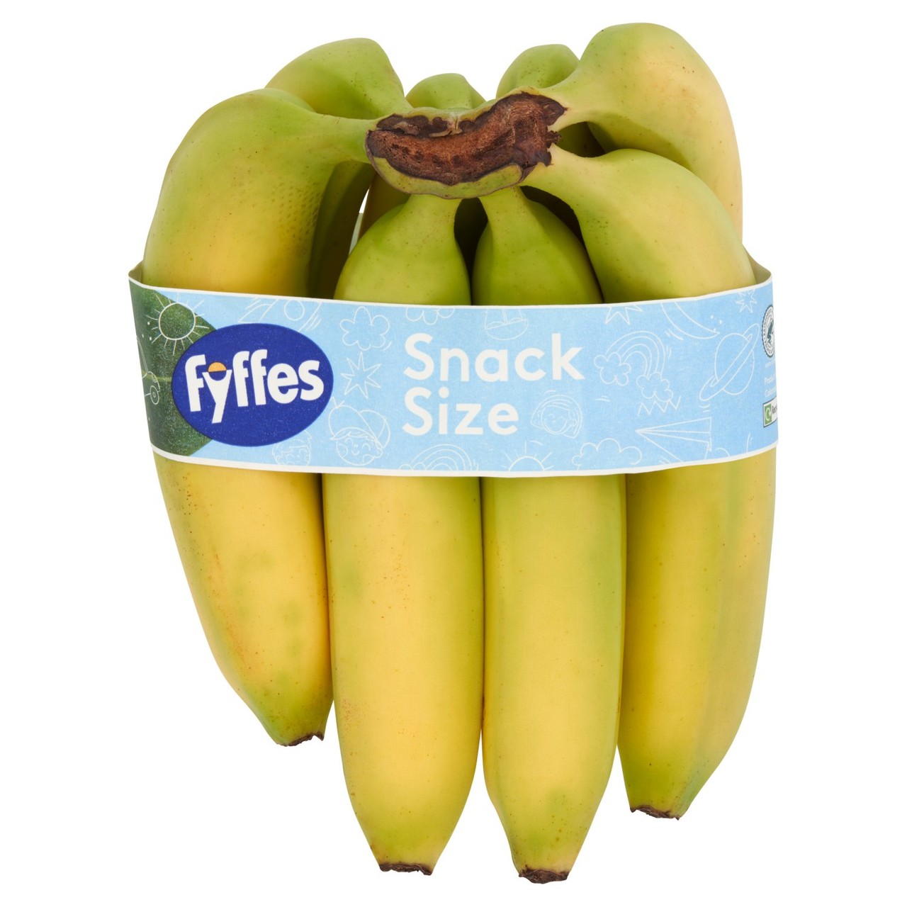 Fyffes Snack Size Bananas 7 Pack - Morrisons Online Groceries & Offers