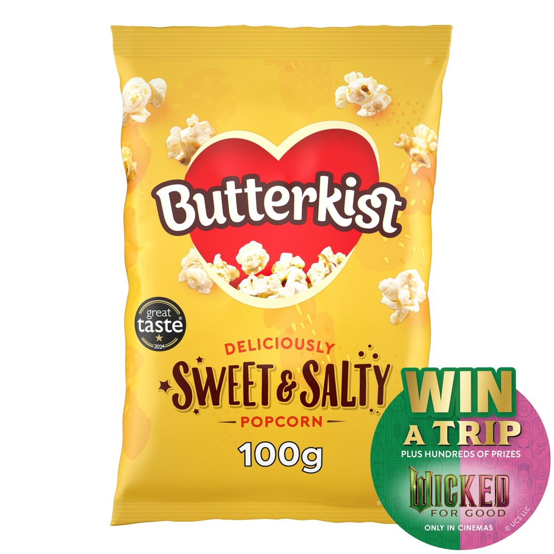Butterkist Delicious Sweet & Salted Popcorn - Morrisons Online ...