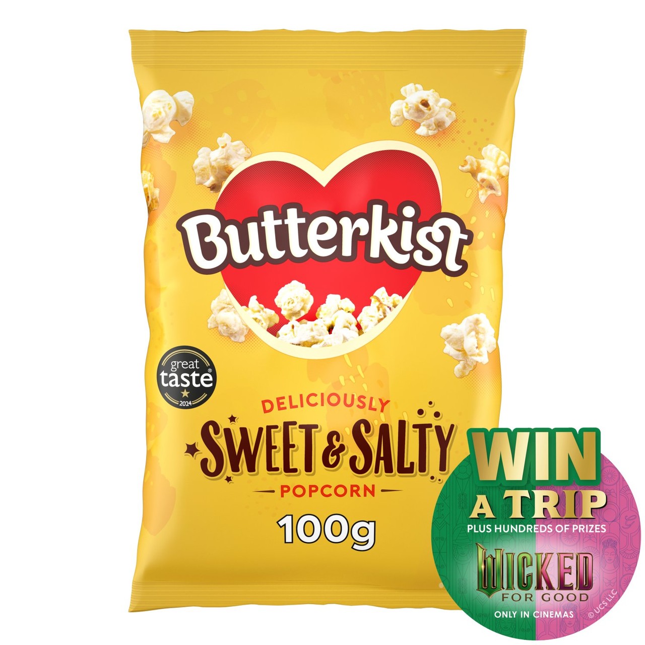 Butterkist Delicious Sweet & Salted Popcorn - Morrisons Online ...