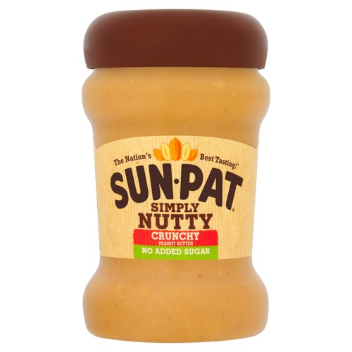 Sun-Pat No Added Sugar Simply Nutty Crunchy 300g - Morrisons Online ...
