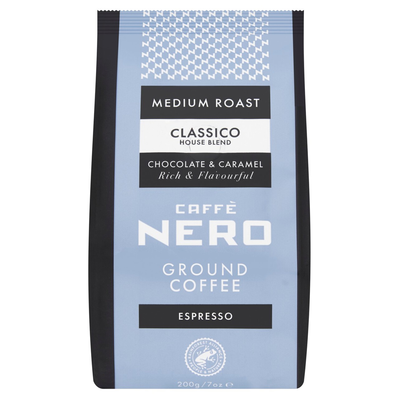 Caffe Nero Classico Espresso Ground Coffee - Morrisons Online Groceries ...