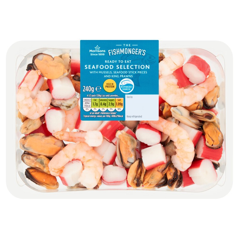 Morrison Cooked Seafood Selection - Morrisons Online Groceries & Offers