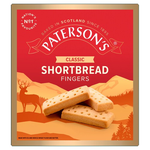 Paterson's Scottish Shortbread Fingers - Morrisons Online Groceries ...