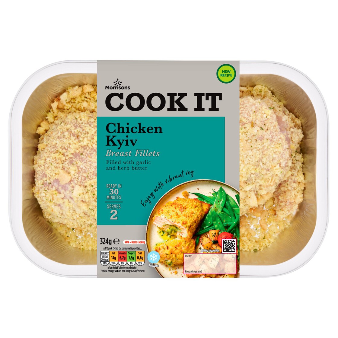 Morrisons Cook It Chicken Kyiv - Morrisons Online Groceries & Offers