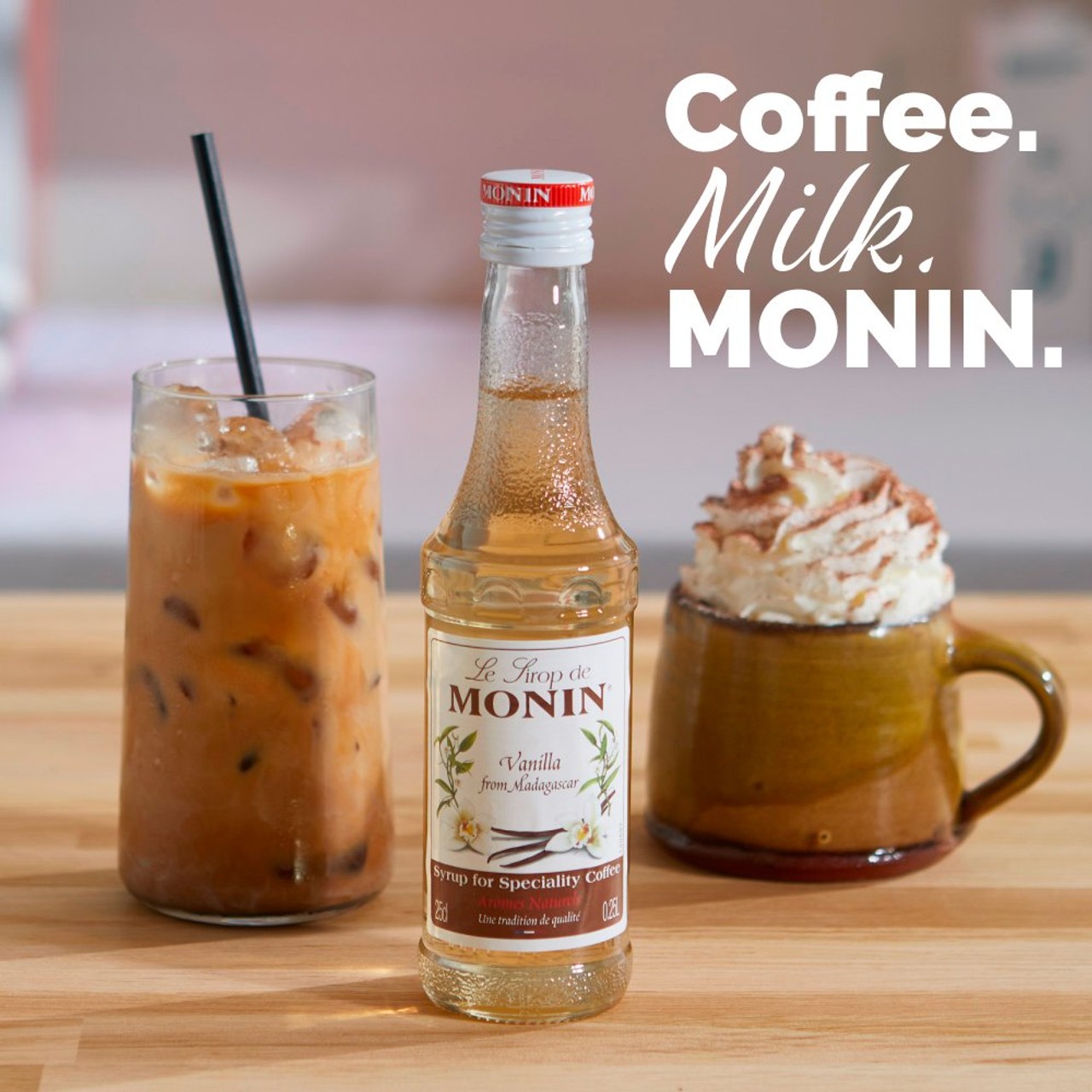 Monin Vanilla Syrup - Morrisons Online Groceries & Offers