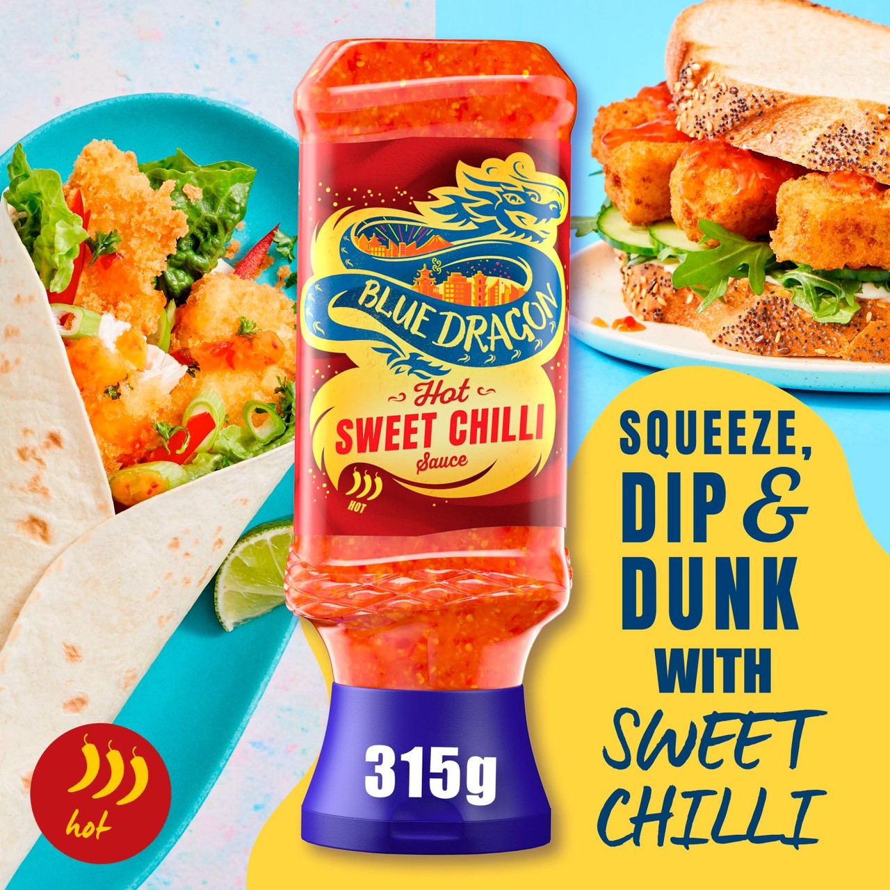 Blue Dragon Hot Thai Sweet Chilli Dipping Sauce - Morrisons Online ...