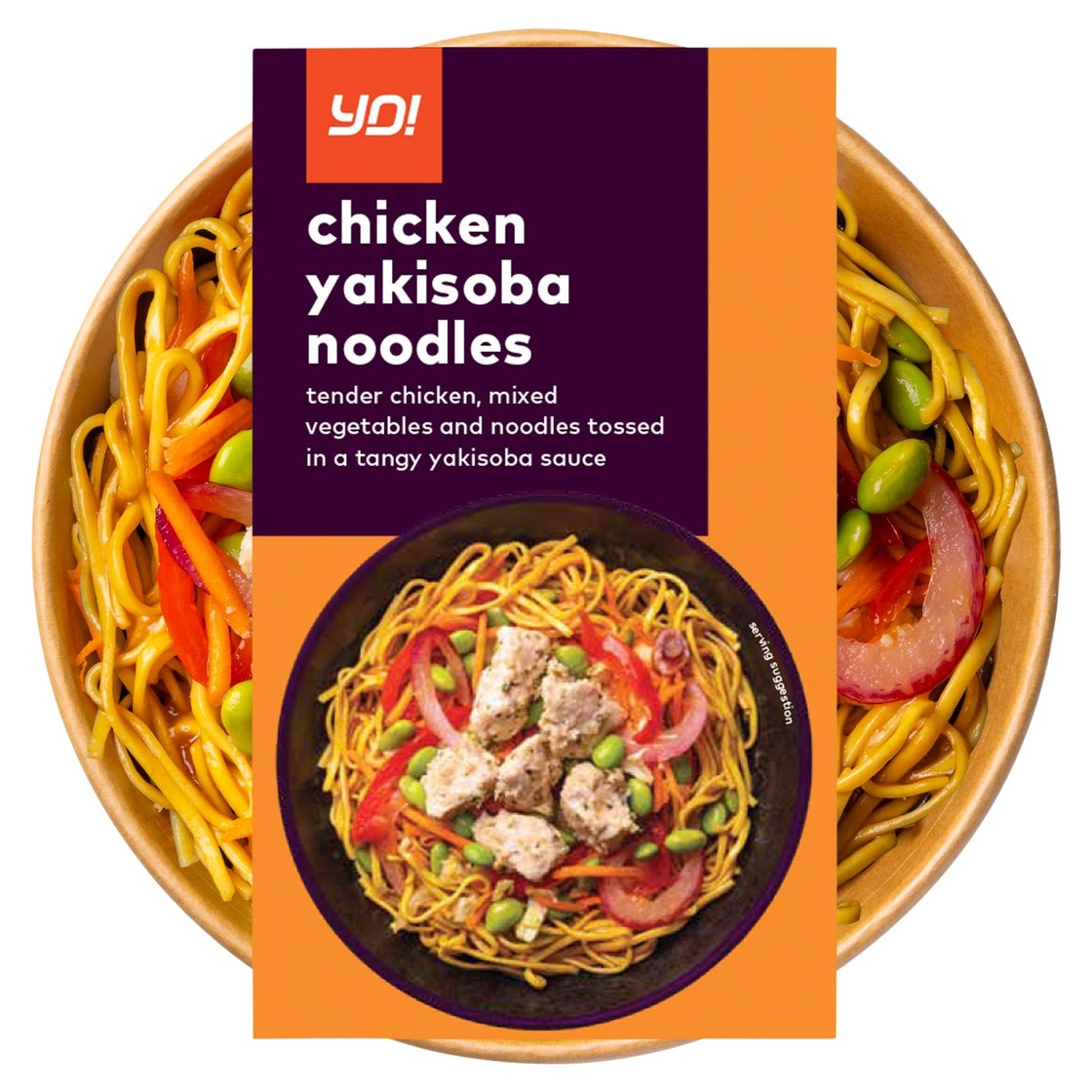 Yo! Chicken Yakisoba Noodles 400g - Morrisons Online Groceries & Offers