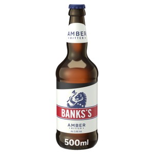 Banks's Bitter Beer Bottle - Morrisons Online Groceries & Offers