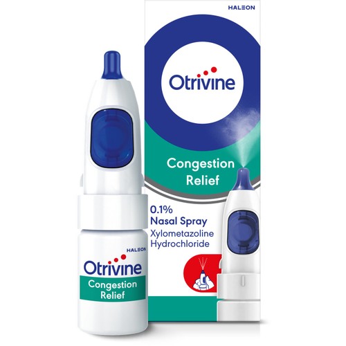 Otrivine Congestion Relief 0.1 Nasal Spray Morrisons Online Groceries Offers