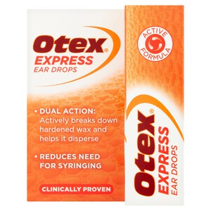 Otex Express Ear Drops - Morrisons Online Groceries & Offers