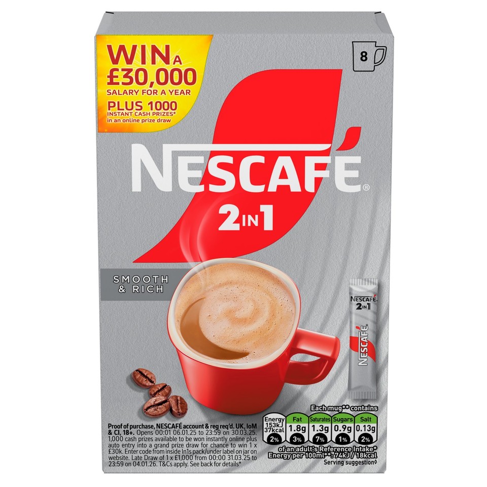 Nescafe Original 2 In 1 - Morrisons Online Groceries & Offers