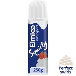 Elmlea Whipped Squirty Double Cream Alternative 250g - Morrisons Online ...