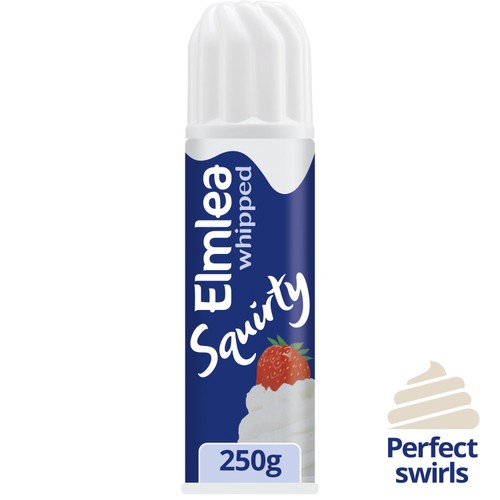 Elmlea Whipped Squirty Double Cream Alternative 250g - Morrisons Online ...