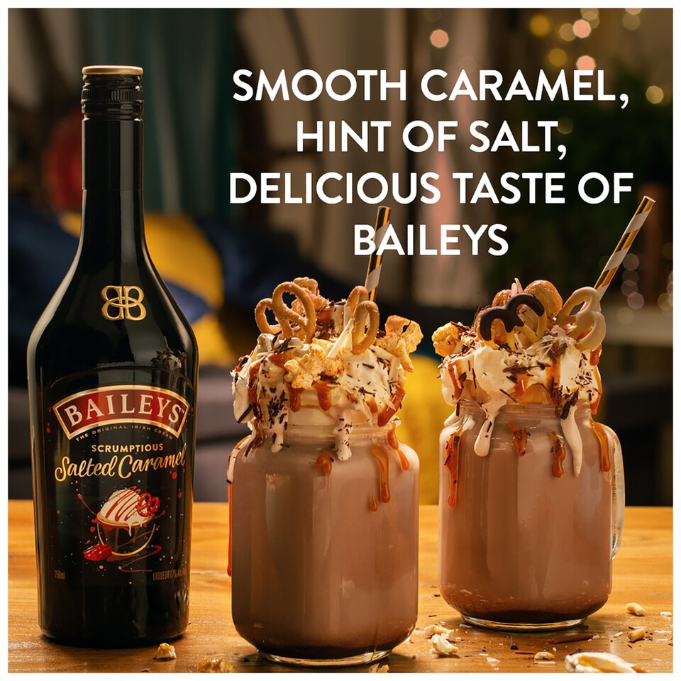 Baileys Salted Caramel Irish Cream Liqueur (ABV 17%) - Morrisons Online Groceries & Offers