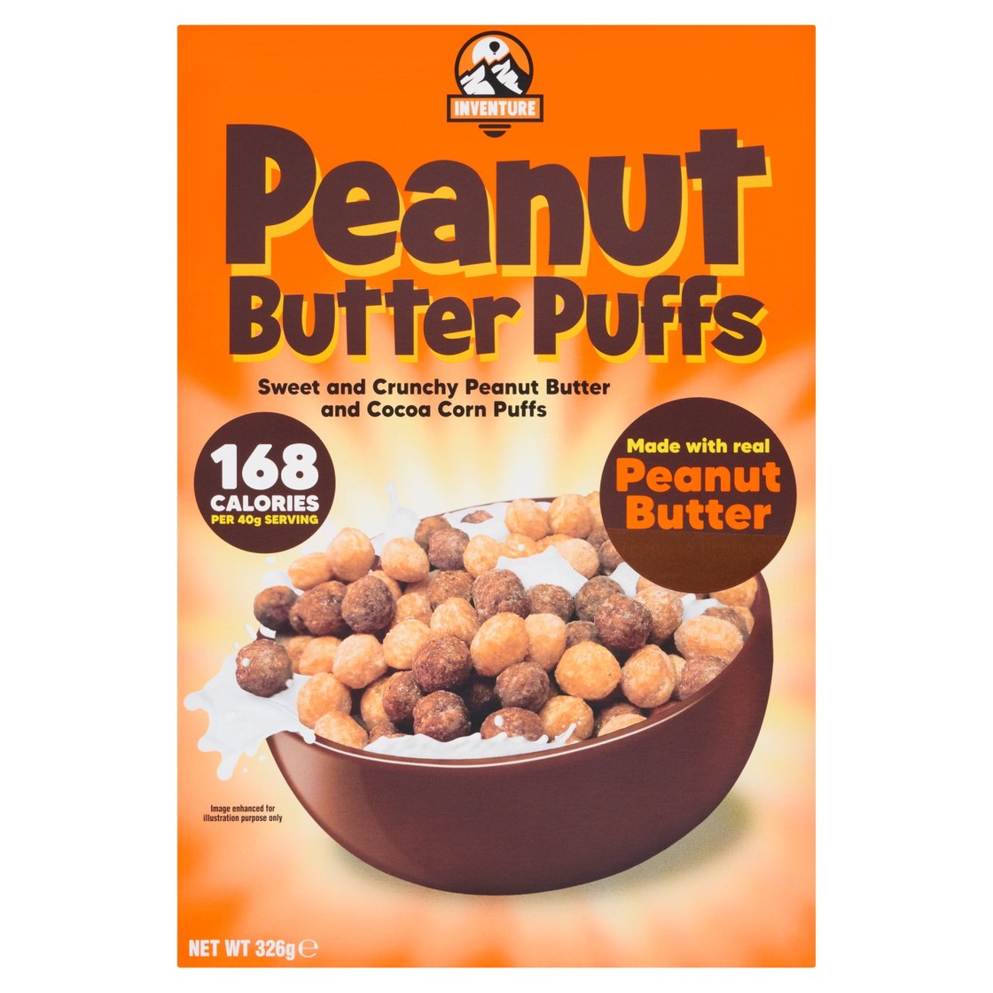 Inventure Peanut Butter Puffs - Morrisons Online Groceries & Offers