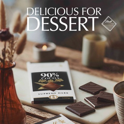Lindt Excellence Intense Dark 90% Cocoa Chocolate Bar 100g - Morrisons ...