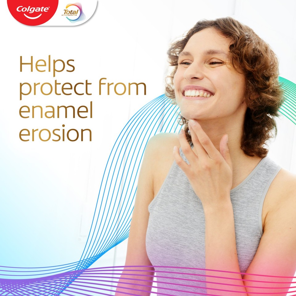 Colgate Total Active Prevention + Enamel Strength Toothpaste 75ml ...