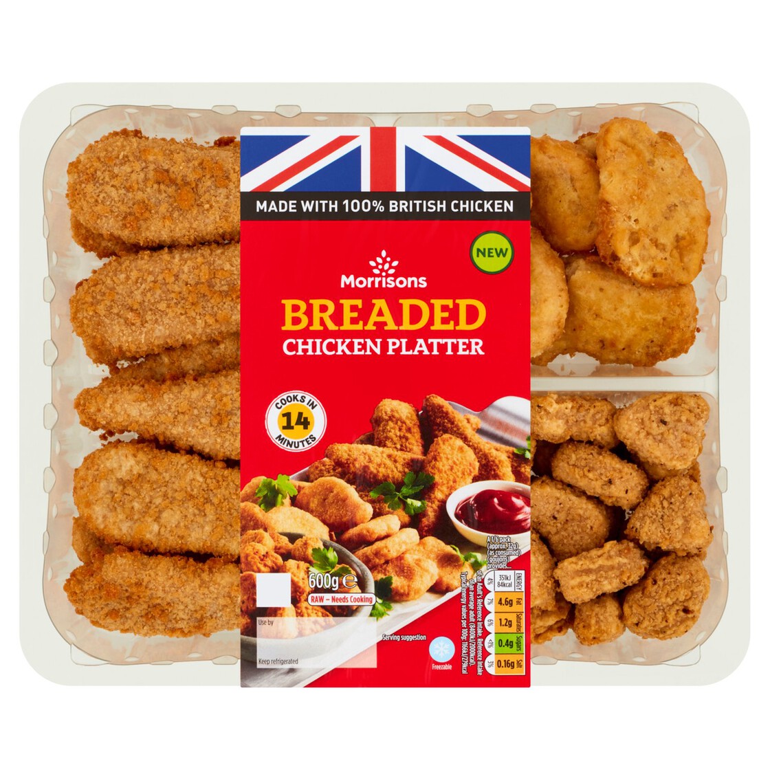 Morrisons Breaded Chicken Platter - Morrisons Online Groceries & Offers