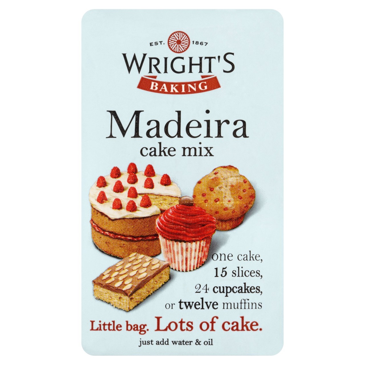 Wright's Baking Madeira Cake Mix - Morrisons Online Groceries & Offers