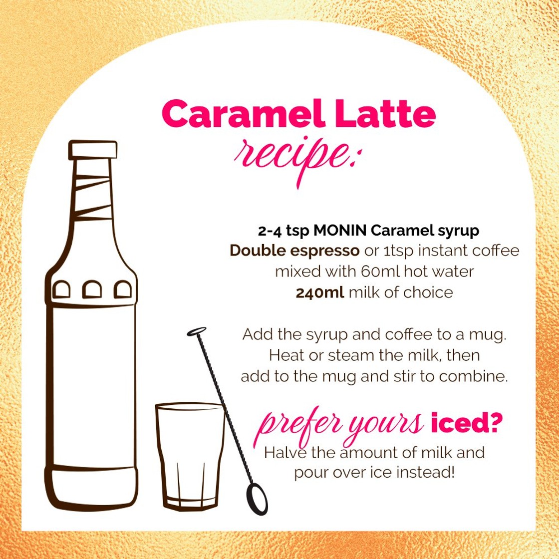 Monin Caramel Syrup - Morrisons Online Groceries & Offers