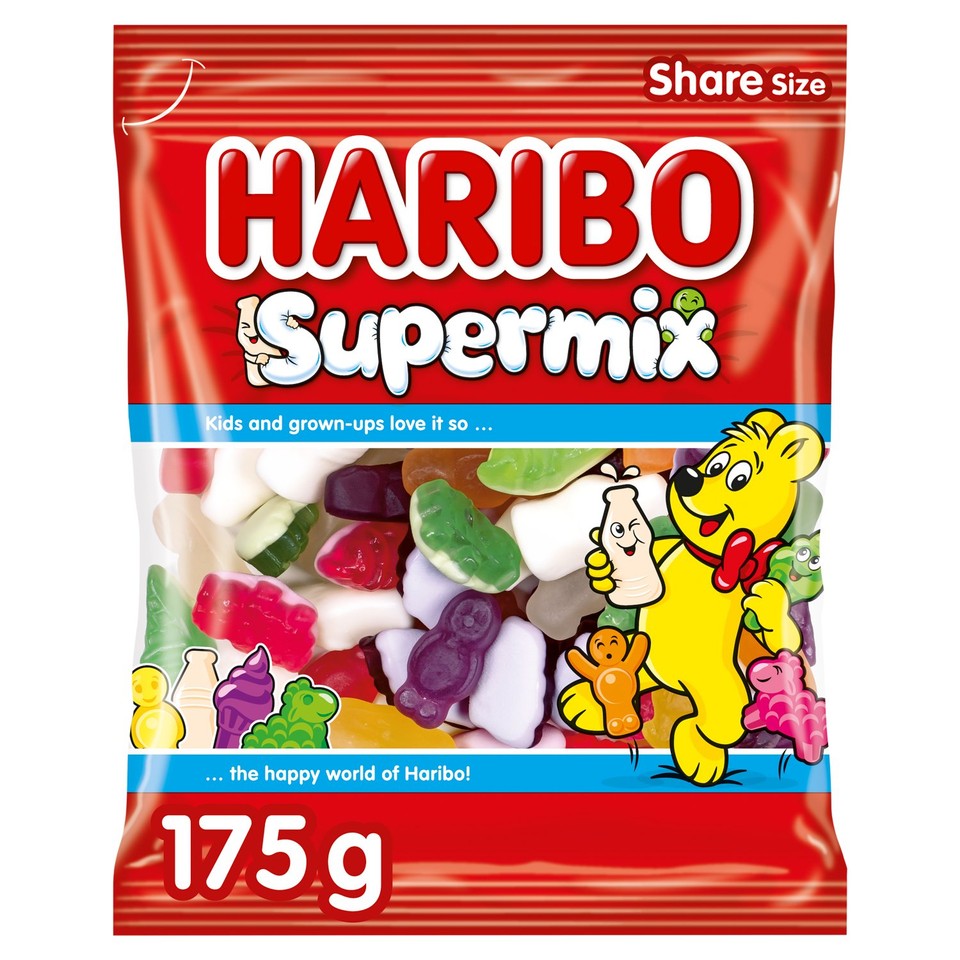 Haribo Supermix Sweets Share Bag 175g - Morrisons Online Groceries & Offers