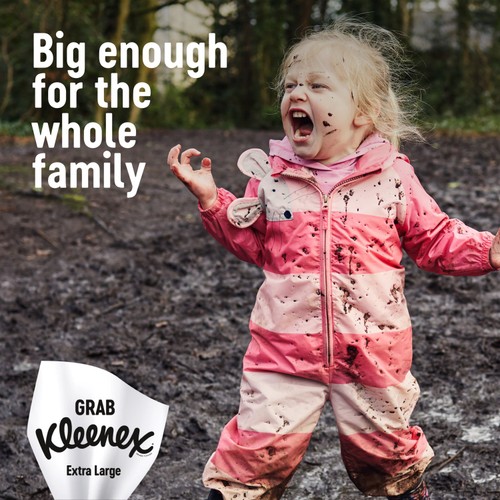 Kleenex Extra Large Compact Tissues 4 pack - Morrisons Online Groceries ...